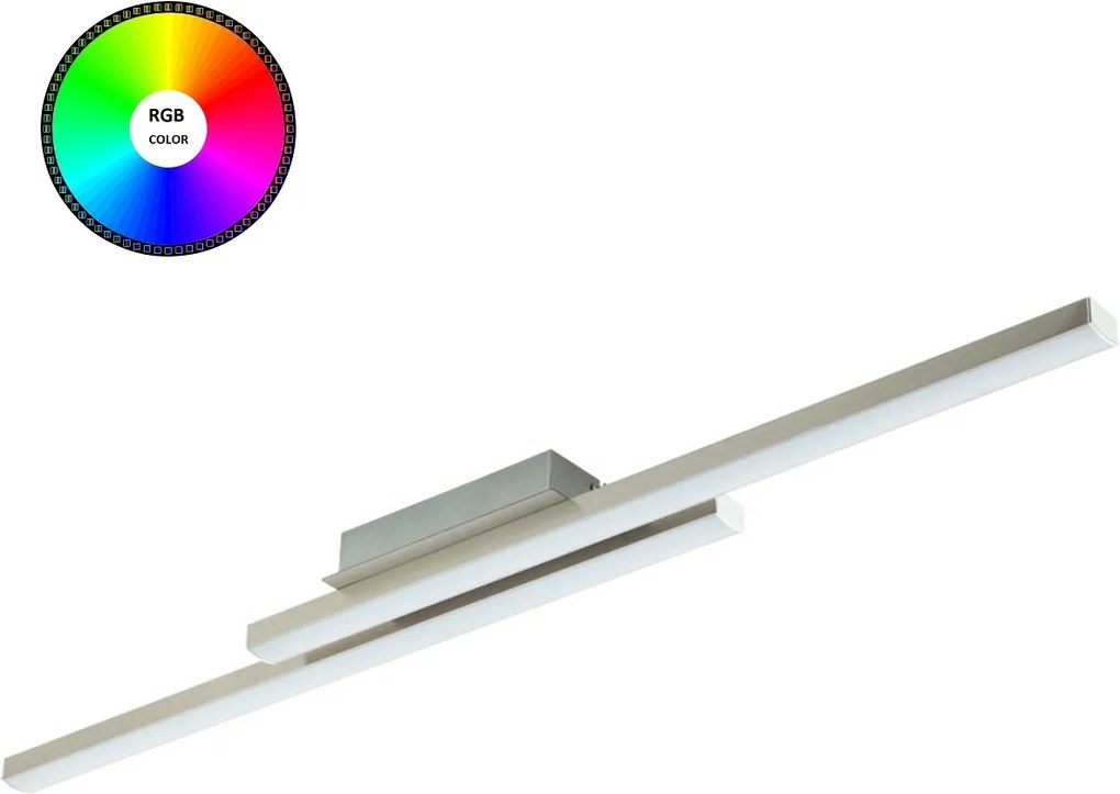 Eglo 97906 FRAIOLI-C - Stropní lineární LED RGB svítidlo - CONNECT ovládání ovladačem nebo z mobilní aplikace