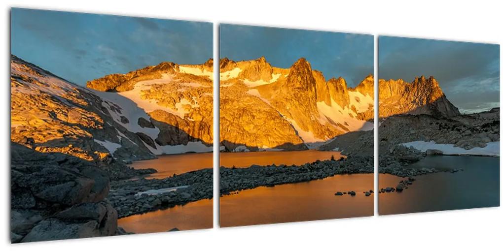 Obraz vysokohorské krajiny (120x40 cm), 40 dalších rozměrů