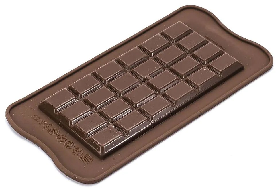 Silikonová forma na čokoládu SCG36 Classic Choco Bar | tabulka