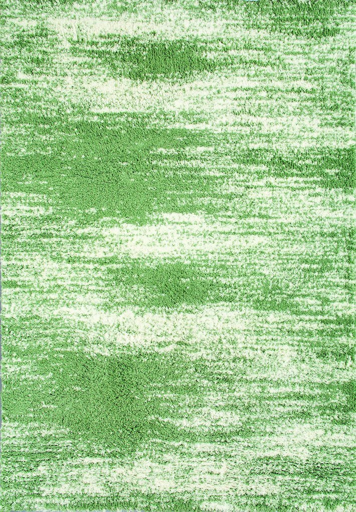 Spoltex, Kusový koberec Nizza zelený, 200x290, zelená, obývací pokoj