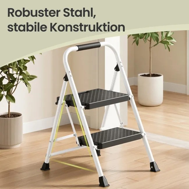 Skládací ocelové schůdky GSLB35202WZ01