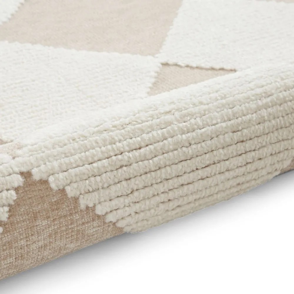 Bílo-béžový pratelný koberec 160x230 cm Lyna Beige&amp;White – Think Rugs