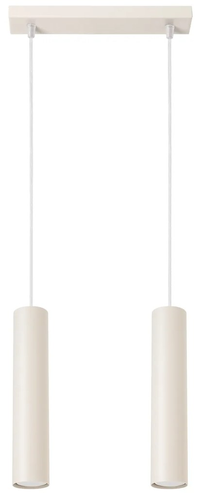 Sollux Lighting Závěsné svítidlo LAGOS 2 béžové