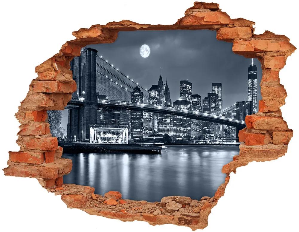 Wallmuralia Fototapeta díra na zeď Manhattan New York 90x70 cm