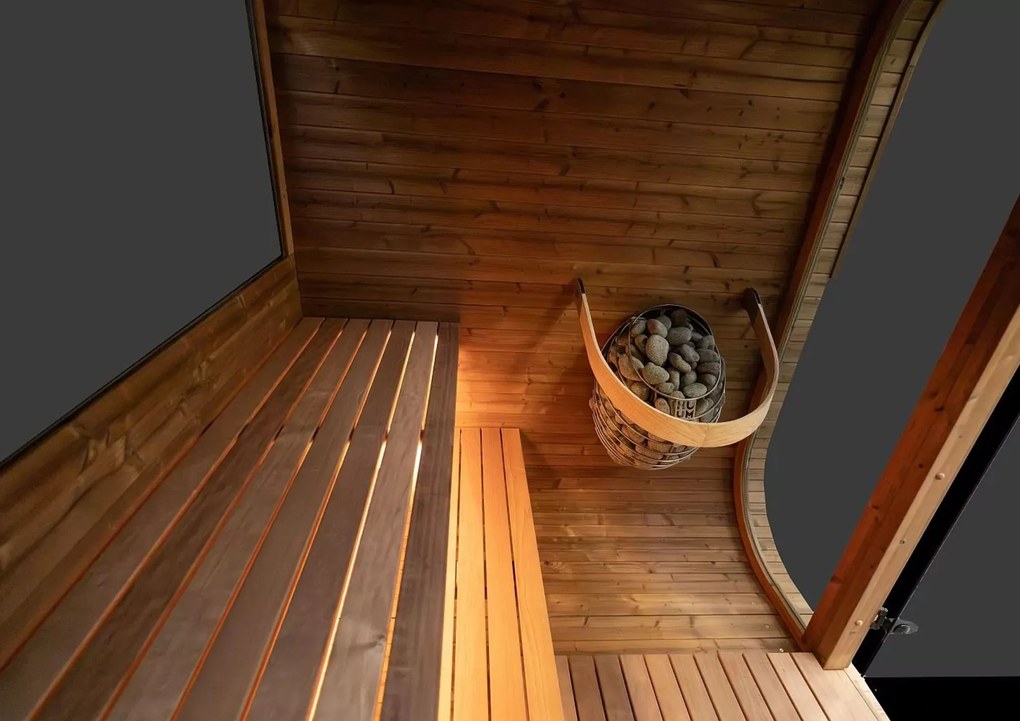 Relax na MAX Sudová sauna CUBE Thermowood 190