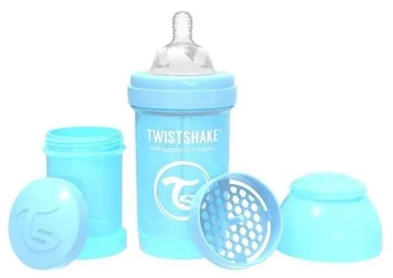 Twistshake Kojenecká láhev Anti-Colic 180 ml Pastelově růžová