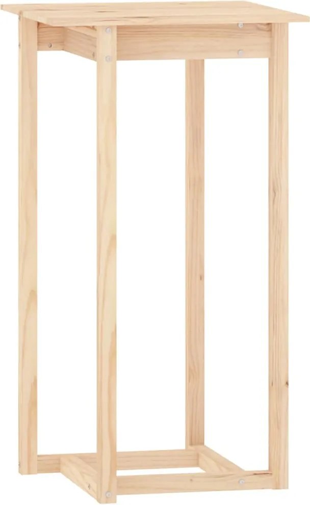 3dílný barový set masivní borové dřevo 3124732