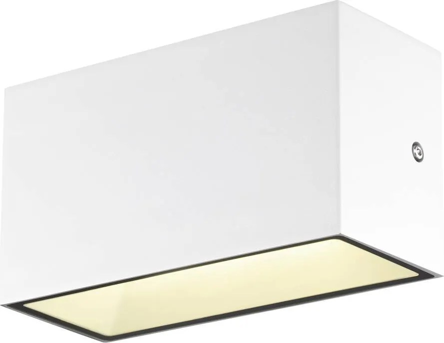 LA 1005153 SITRA M WL UP/DOWN venkovní LED nástěnné přisazené svítidlo, bílé CCT switch 3000/4000 K - BIG WHITE (SLV)