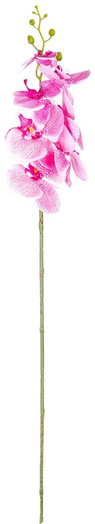 Umělá Orchidej tm. růžová, 86 cm