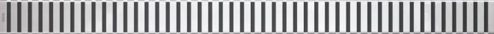 Rošt Alca 95 cm nerez mat zebra LINE-950M