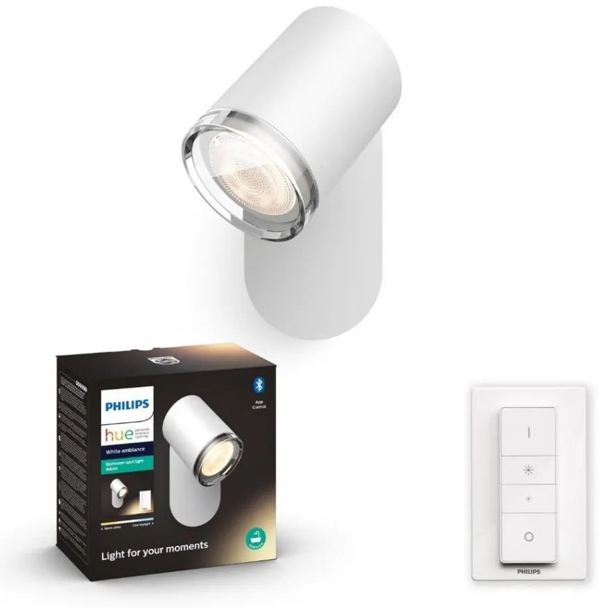 Philips - LED Stmívatelné koupelnové svítidlo Hue ADORE 1xGU10/5W/230V IP44 + DO