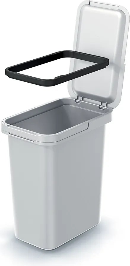 Odpadkový koš System 12 L popelavý