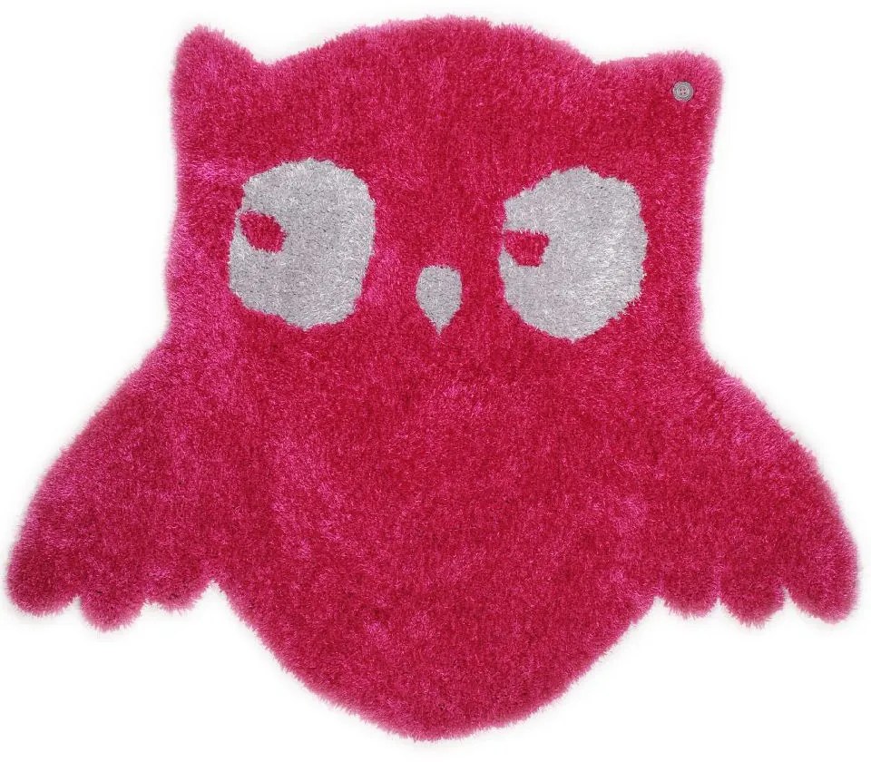 Koberec SOFT OWL růžový