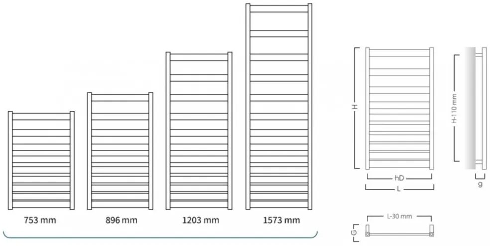 Instalprojekt Koupelnový radiátor BELTI zlatá barva Barva radiátoru - Zlatá, Rozměr radiátoru - 600 × 896 mm, výkon 437 W, Typ připojení - Klasické (na rozteč) RADBEL609084