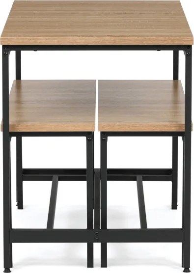 Jídelní stůl s lavičkami AUT-G1175 OAK