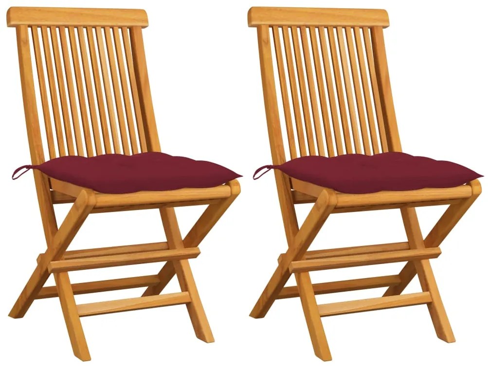 Zahradní židle s antracitovými poduškami 8 ks masivní teak