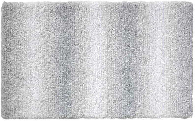Kela kela koupelnová předložka ombre 65x55 cm polyester šedá kl-23572