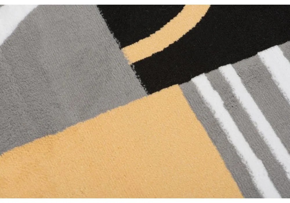Kusový koberec PP Levis žlutý 160x220cm