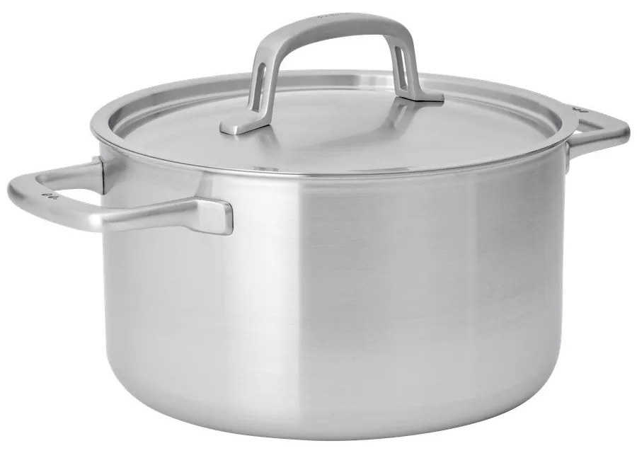 Nerezový kastrol s pokličkou na indukci 5,5 l Lucca 3.0 – FABINI