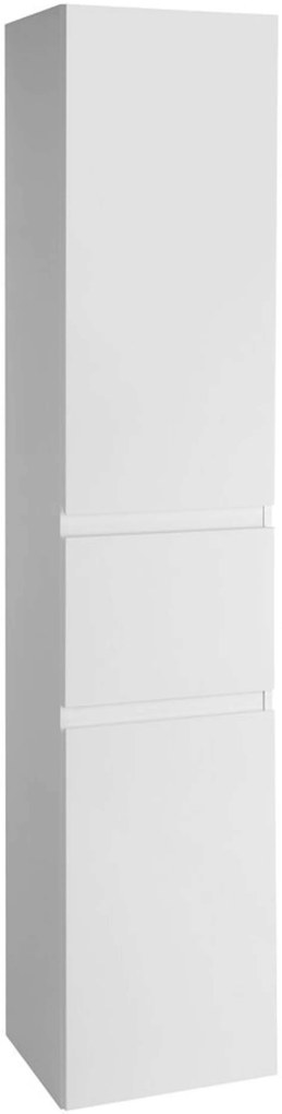 Aqualine Altair - Vysoká skříňka 184x40x31 cm, s košem, bílá AI185R