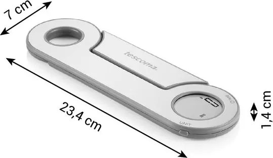 TESCOMA Digitální kuchyňská váha skládací GrandCHEF 5,0 kg