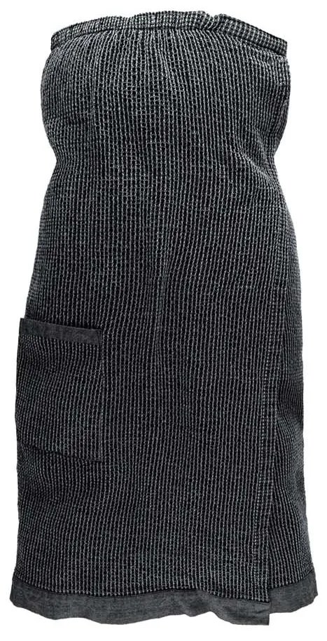 Rento dámský kilt do sauny 85x145 black