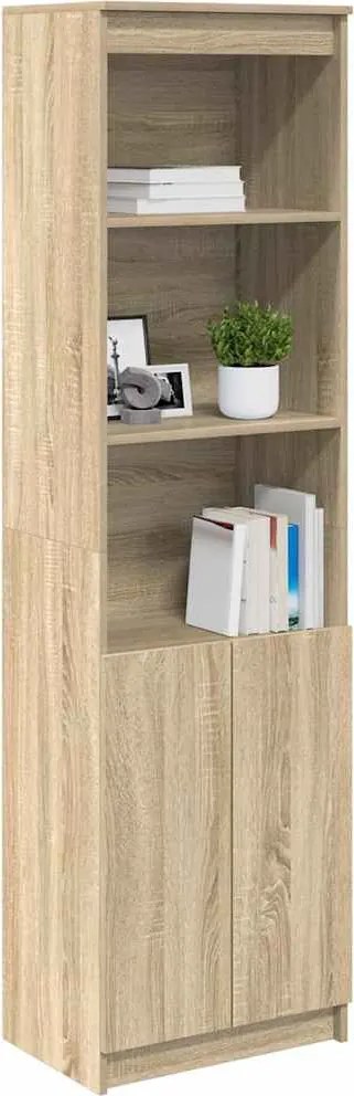 Vysoká deska Sonoma Dub 50x35x180 cm Dřevěná konstrukce 3328464
