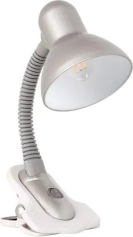 Stolní lampa Kanlux SUZI HR-60-SR E27 stříbrná 07150