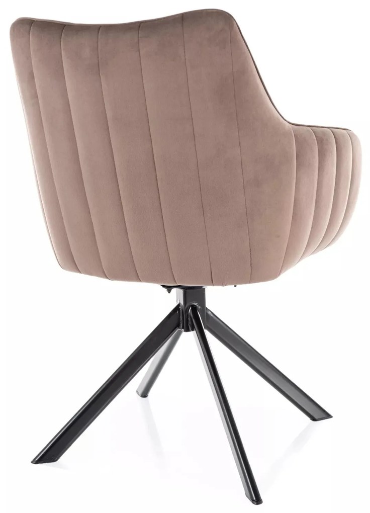 Otočné jídelní křeslo Azalia Velvet - výběr z 4 provedení