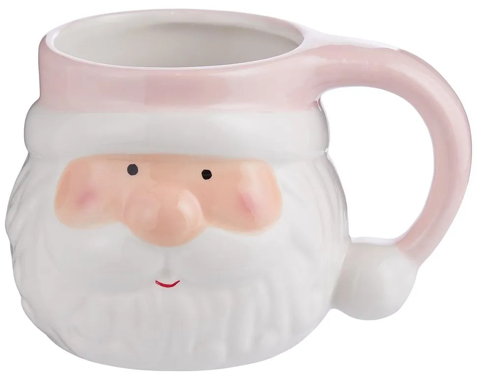 SANTA Hrnek 400 ml - růžová