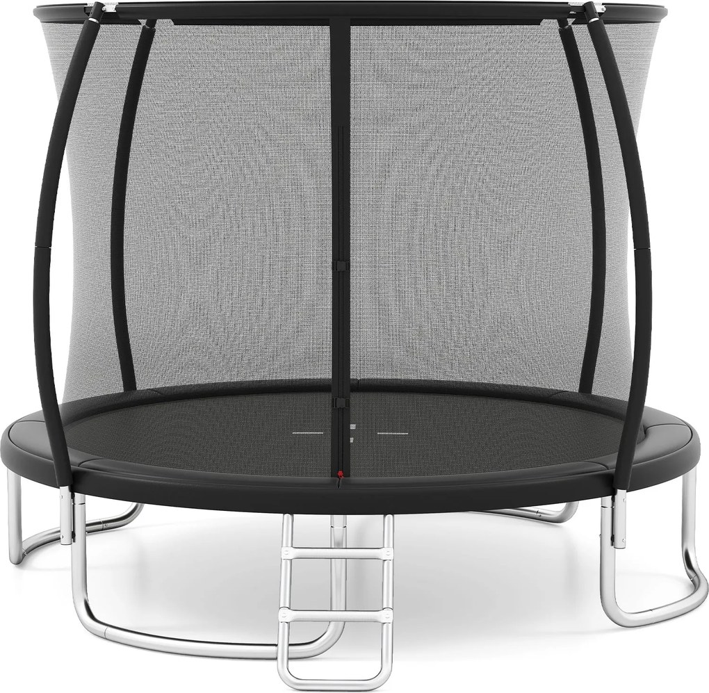 Costway Trampolína venkovní se žebříkem kulatá zahradní