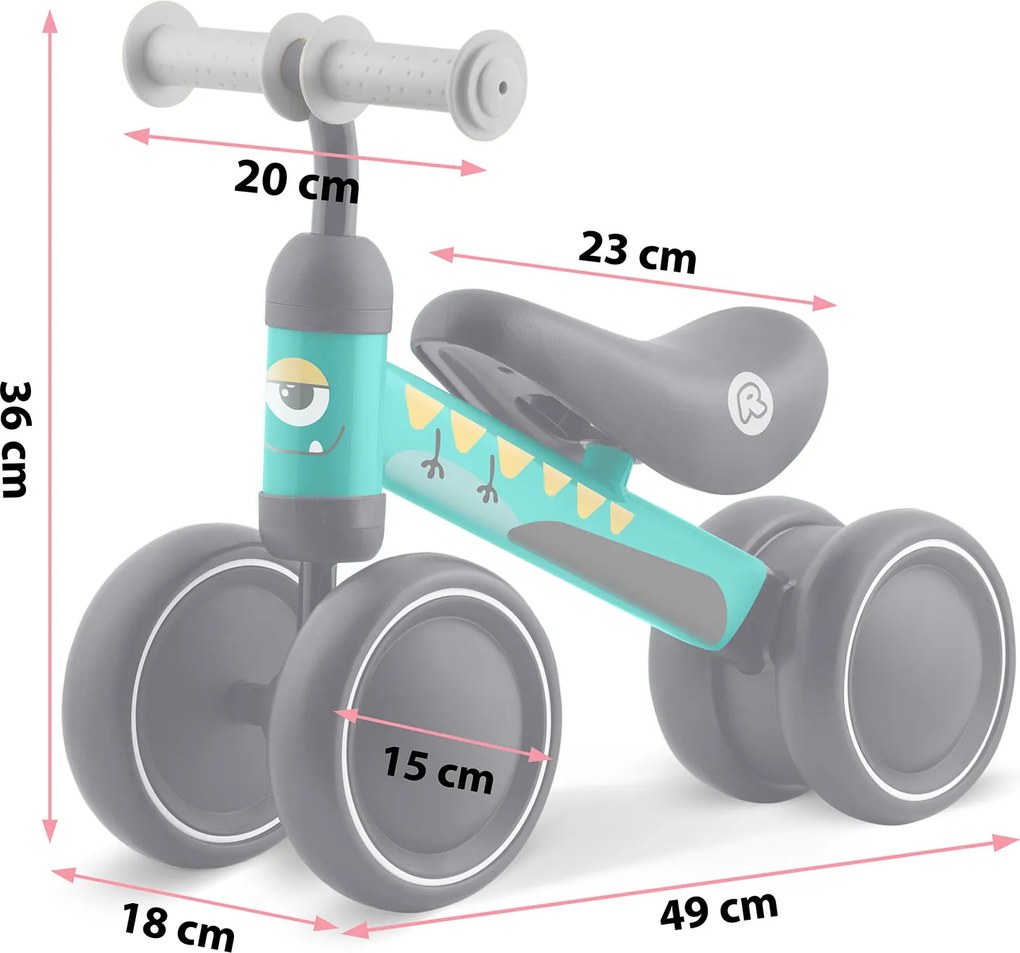 Dětské tříkolové odrážedlo Ricokids