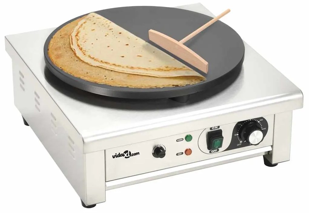 Elektrický palačinkovač s výsuvným zásobníkem 40 cm 3000 W