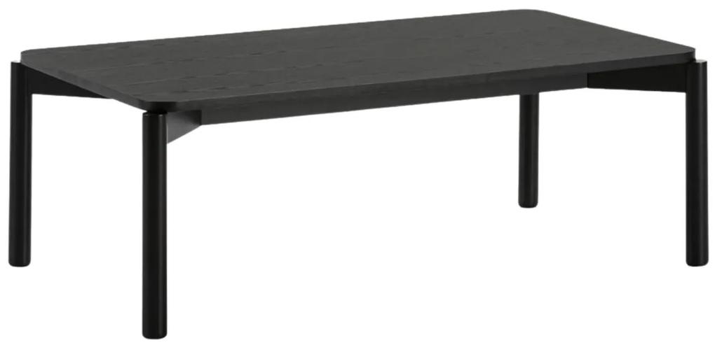 OnaDnes -20% Černý jasanový konferenční stolek Teulat Atlas 110 x 60 cm
