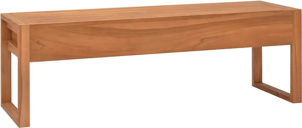 TV stolek 140 x 40 x 45 cm teakové dřevo 325273