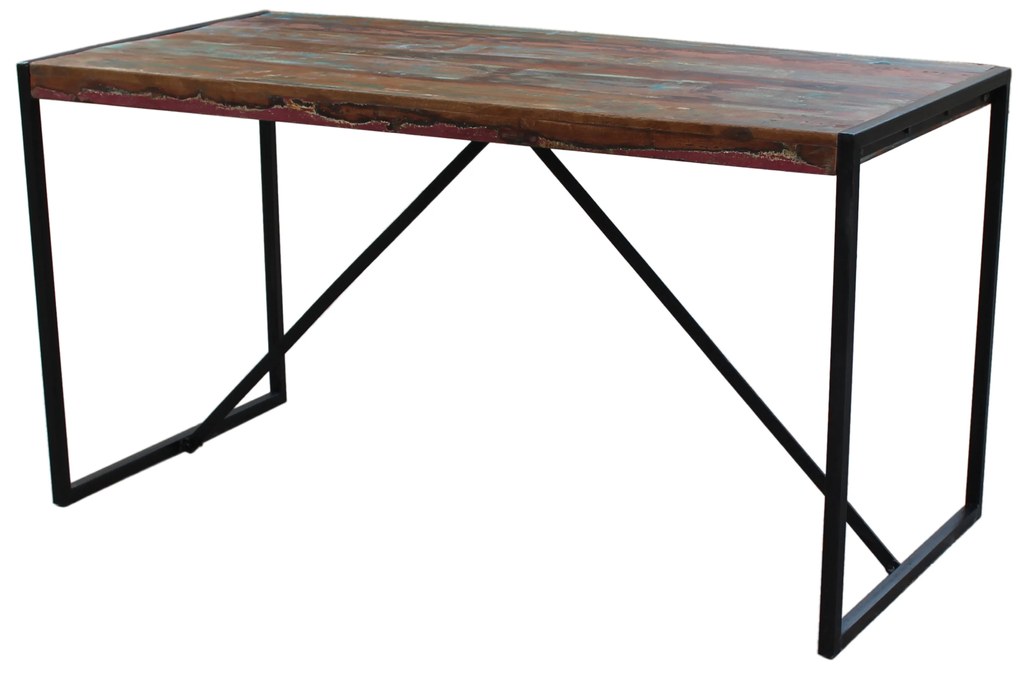 Bighome - Stůl JAVA 165 cm - hnědá