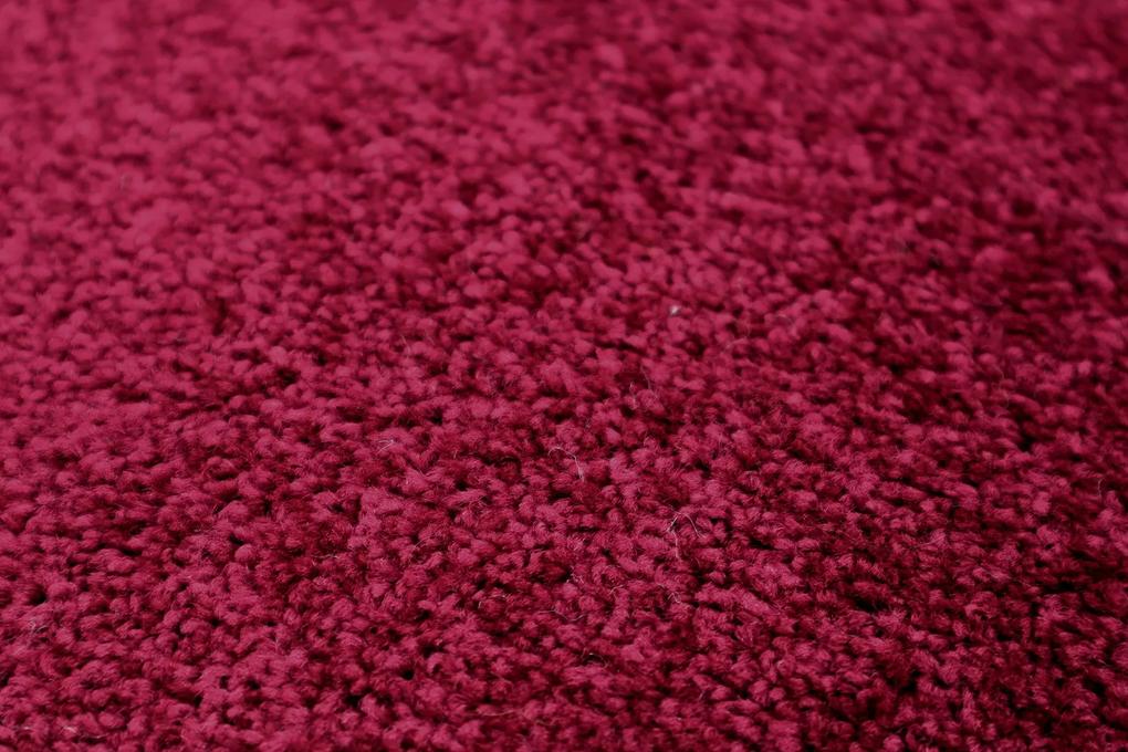Vopi koberce Kusový koberec Eton vínově červený - 80x150 cm