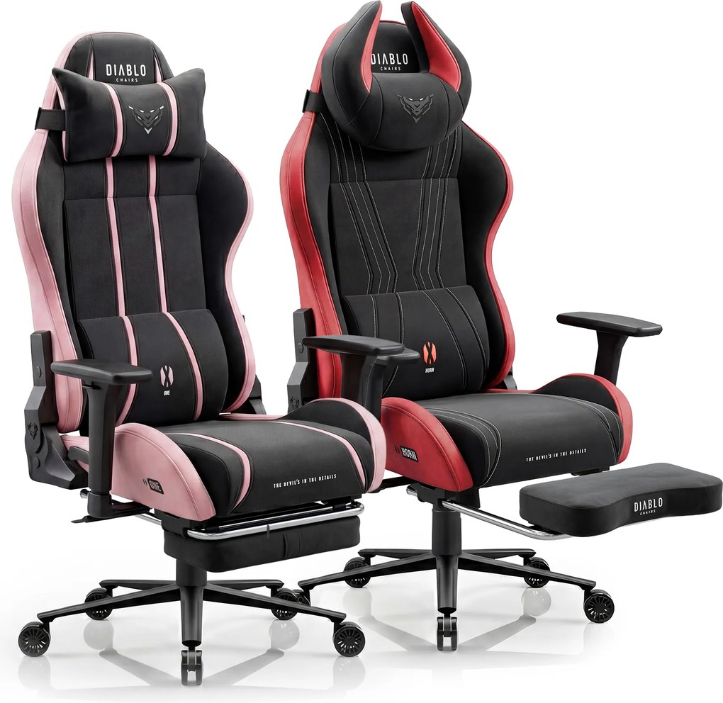 Látková podnožka k herní židli: Diablo X-One 2.0