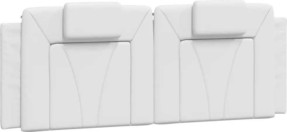 Postel Viana s matrací bílá 120 x 200 cm umělá kůže 3208783