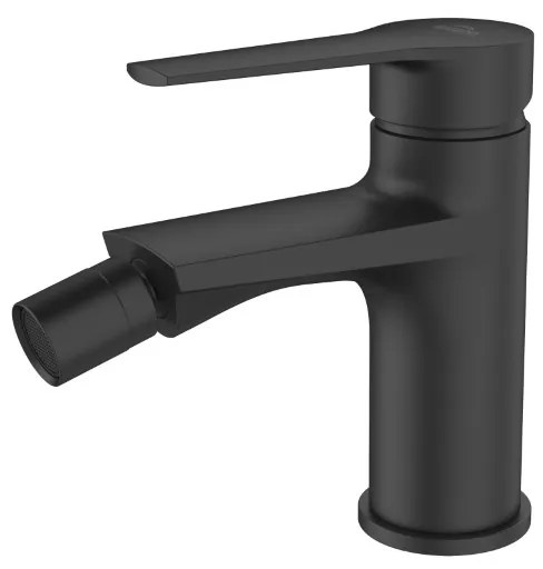 Invena Fira, stojánková bidetová baterie, černá matná, INV-BB-71-004-V