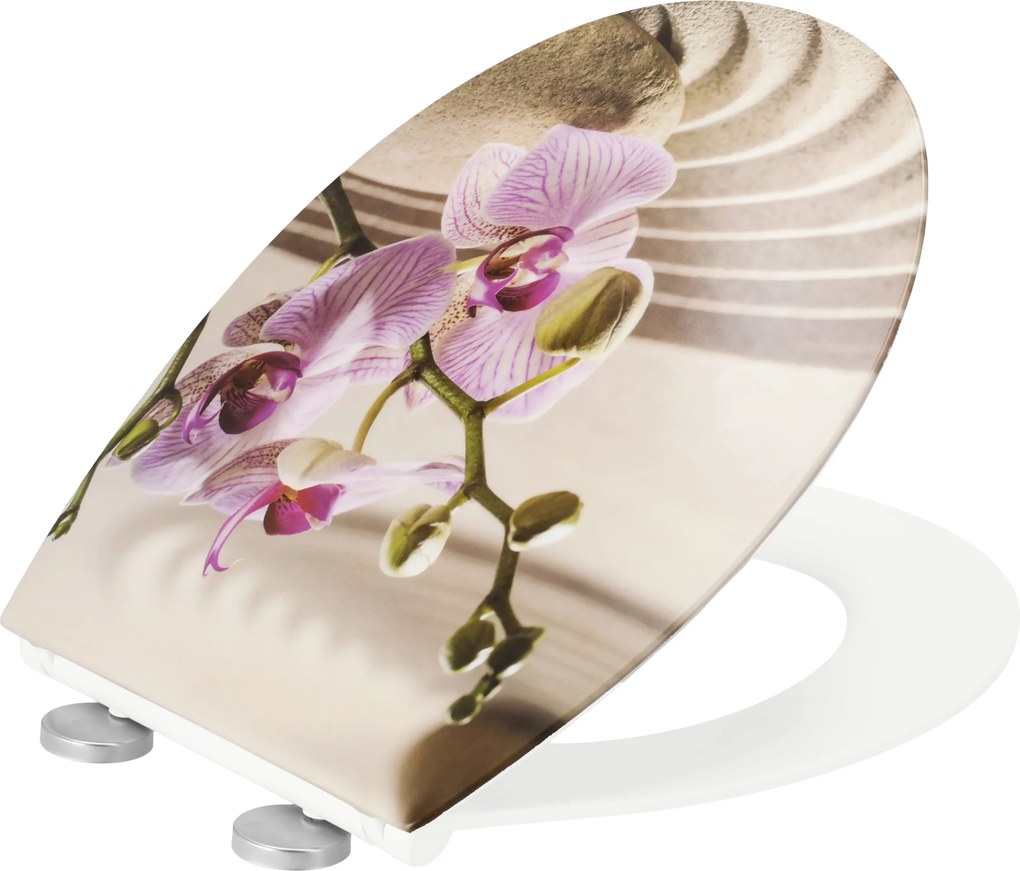 Livarno® Záchodové prkénko z duroplastu Premium (orchidej)