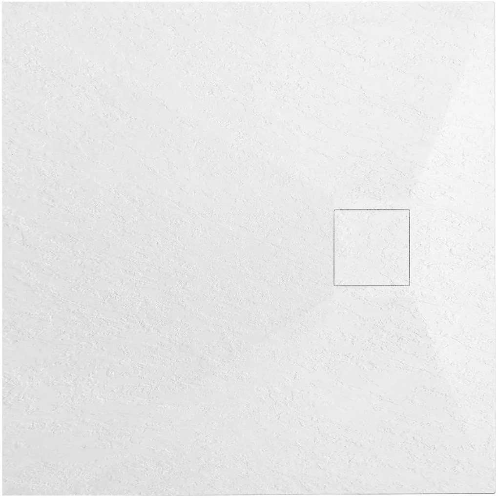 Rea Magnum, SMC sprchová vanička 90x90 cm, bílá, REA-K3338