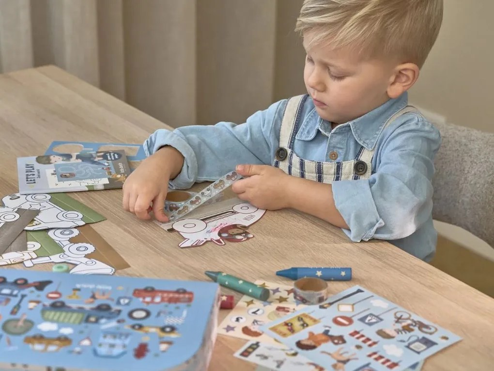 Little Dutch Kreativní sada Jim v kufříku
