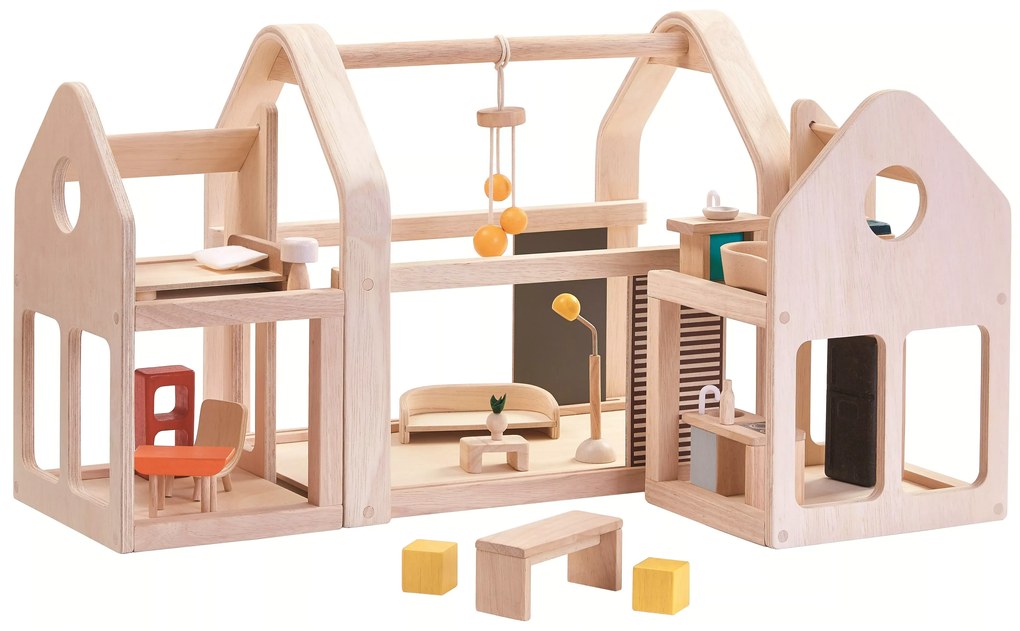 Plantoys přenosný domek pro panenky