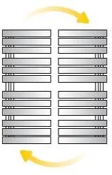 Hopa NAMELESS 500 x 1824 mm RADNAM501835 koupelnový radiátor