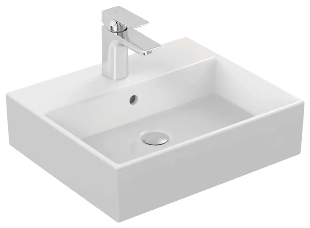 Ideal Standard Strada - Umyvadlo 60x42x15 cm, s přepadem, otvor pro baterii, s Ideal Plus, bílá K0778MA