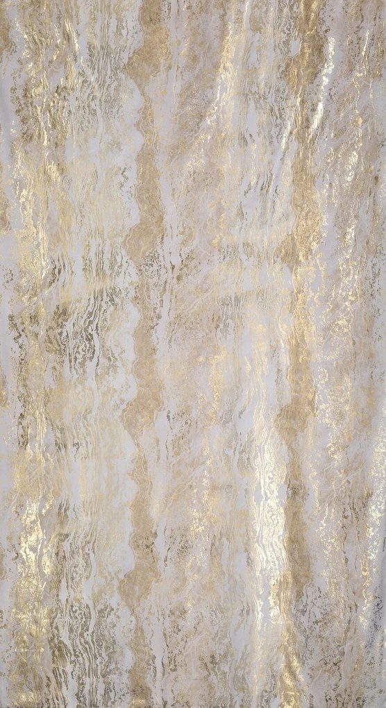 ZATEMŇOVACÍ ZÁVĚS NA KROUŽCÍCH SOFI 135X250 CM VZOROVANÁ