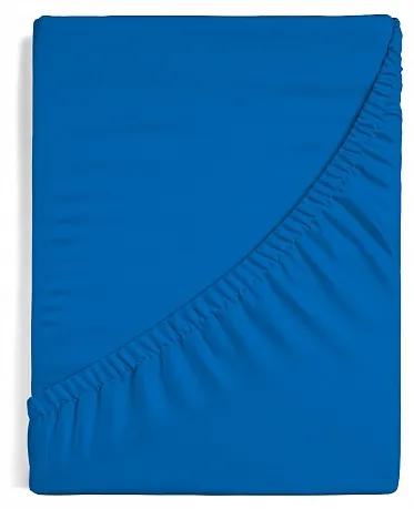 Matějovský napínací prostěradlo jersey Středně modré na matraci: 200 x 200 cm
