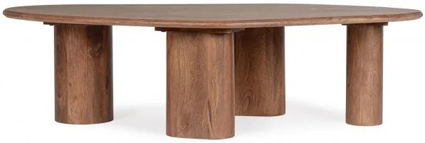 BIZZOTTO Konferenční stolek SANAT 150 cm hnědý