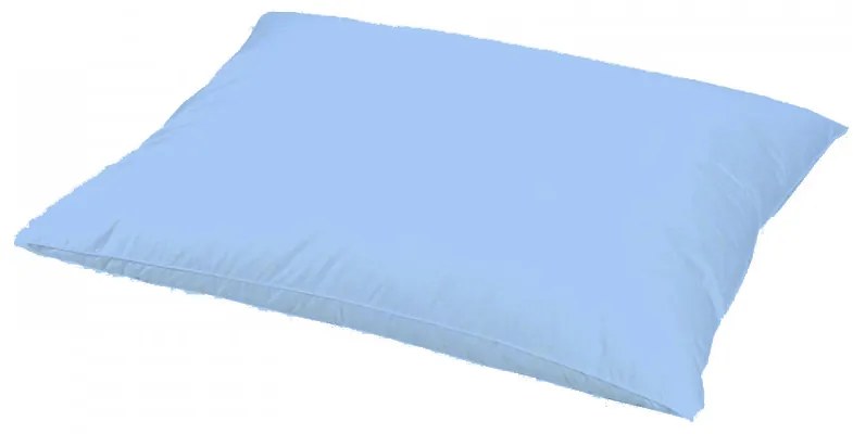Lina Péřový polštář 50x70 cm modrý Obsah prachového peří: 80% prachového peří, zbytek obsahuje kvalitní husí drané peří
